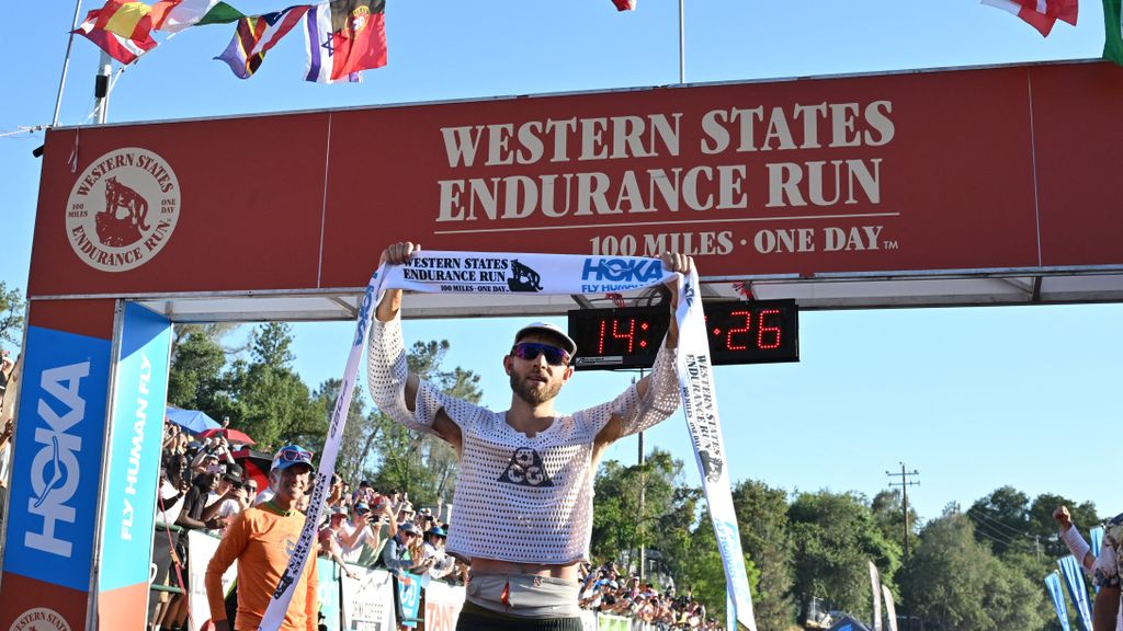 "Cool calm and collected" - Caleb Olson cracks Western States, Kilian ...
