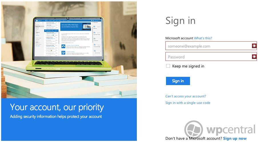 Setting up a Microsoft Account for Windows Phone 8 | Windows Central