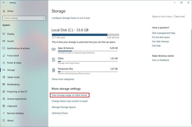 How to view all storage devices with the Settings app on Windows 10 May ...