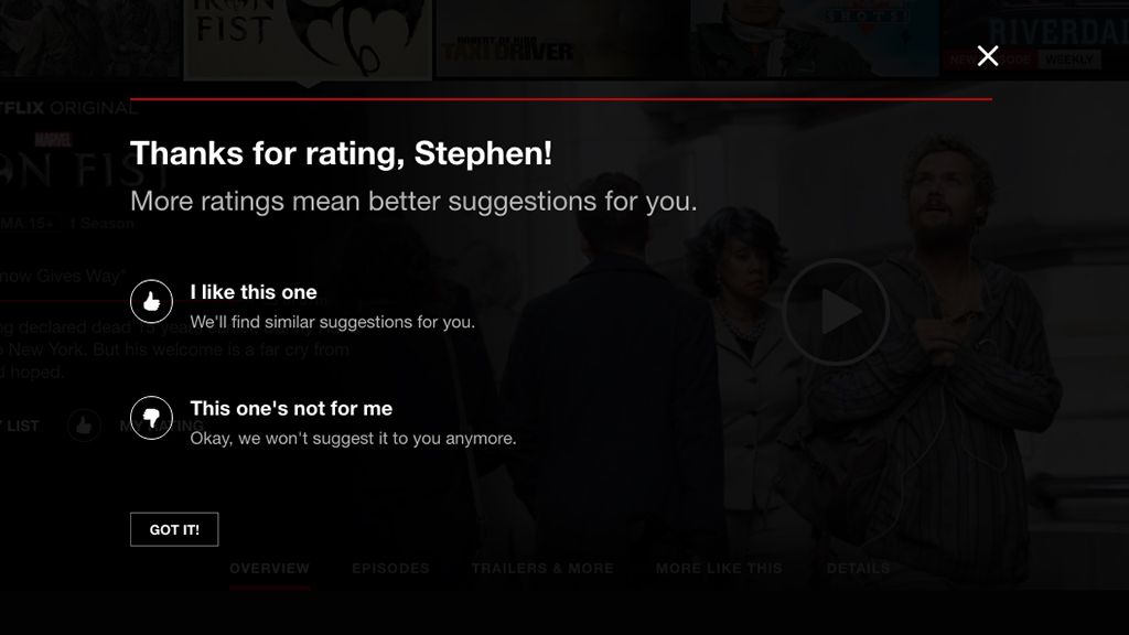 Netflix's new rating system is here, and we give it a 'thumbs up ...