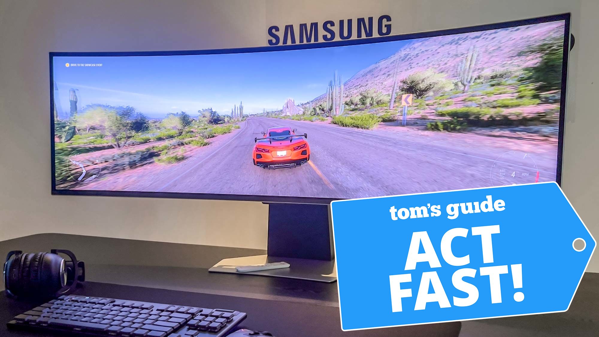 This enormous gaming monitor just got a huge $600 discount — get it now ...