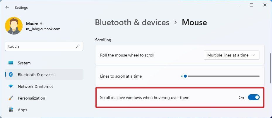How to change mouse scrolling settings on Windows 11 | Windows Central
