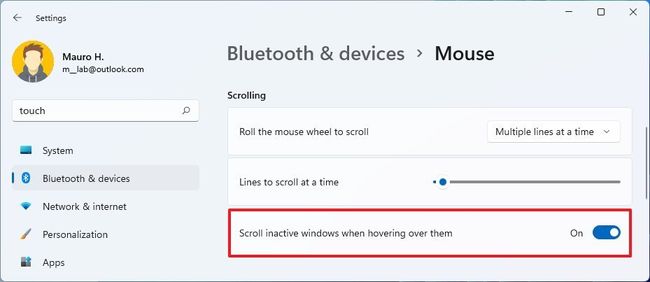How to change mouse scrolling settings on Windows 11 | Windows Central How to change mouse scrolling settings on Windows 11 | Windows Central