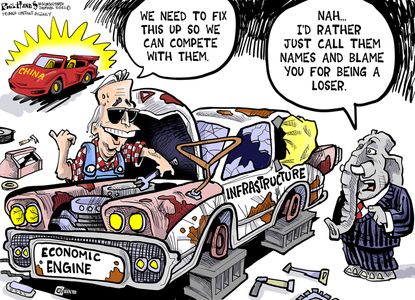 5 colossally funny cartoons about Biden's infrastructure plan | The Week