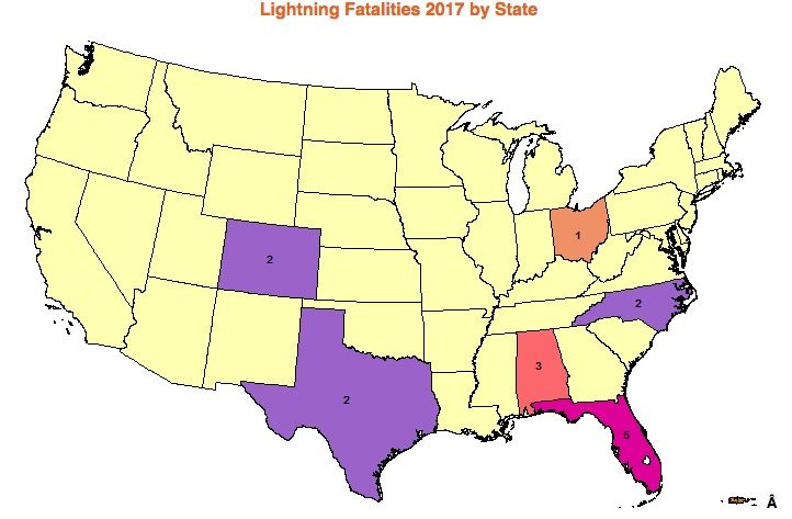 News Flash: Lightning Deaths Hit a Record Low in 2017 | Live Science