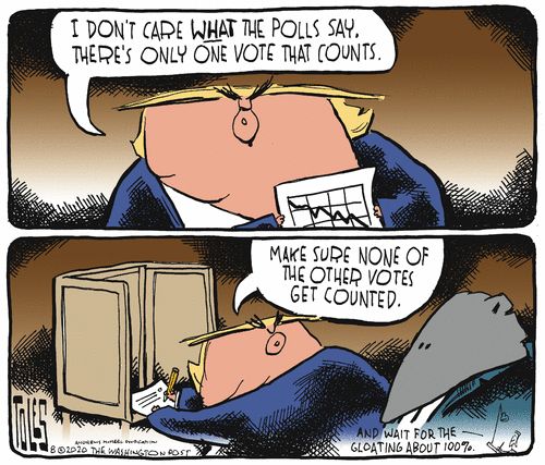 Political Cartoon U.S. Trump election 2020 GOP | The Week