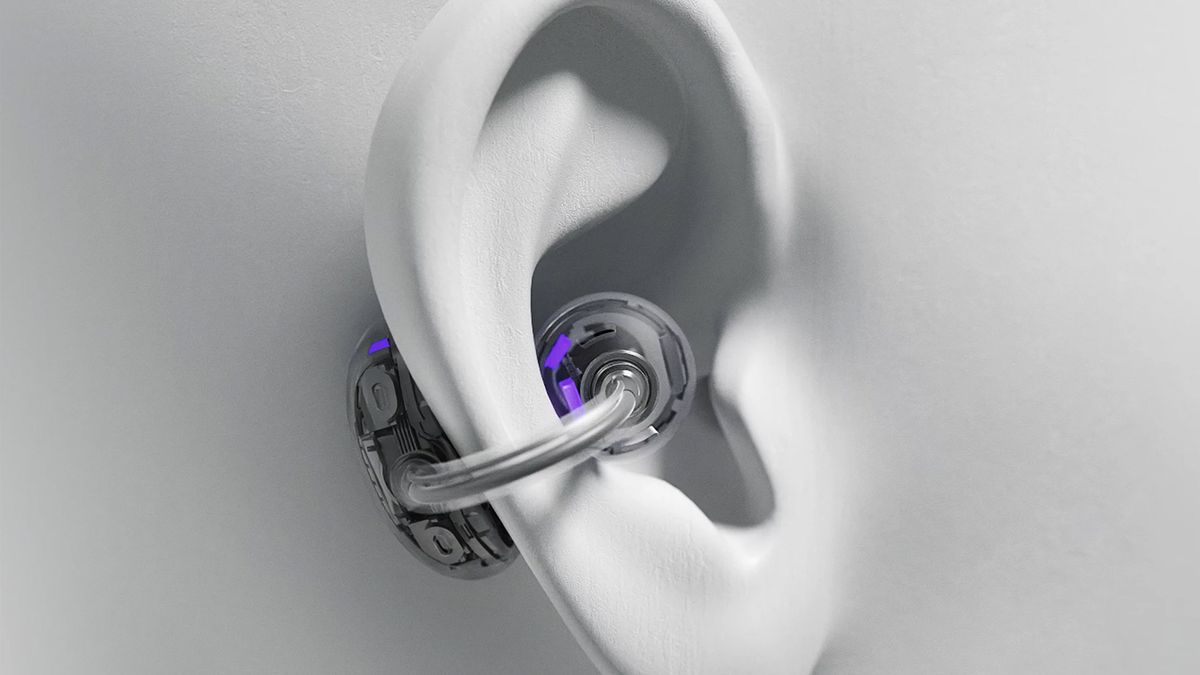 Huawei's open-ear wireless earbuds are like 80s punk rock ear cuffs ...