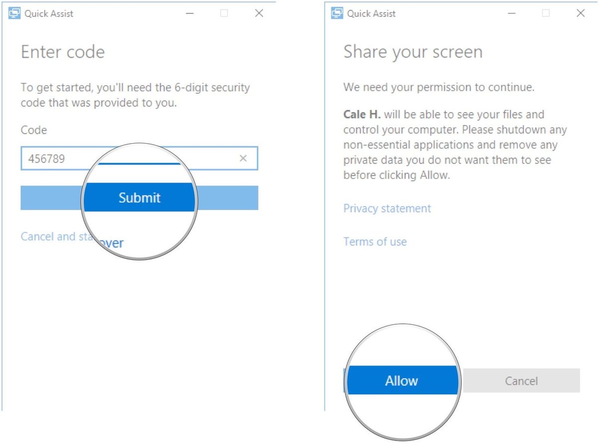 How to use Windows 10 Quick Assist to remotely troubleshoot PC problems ...