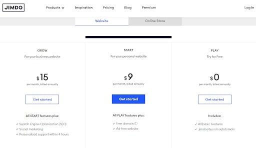 Jimdo review | Creative Bloq
