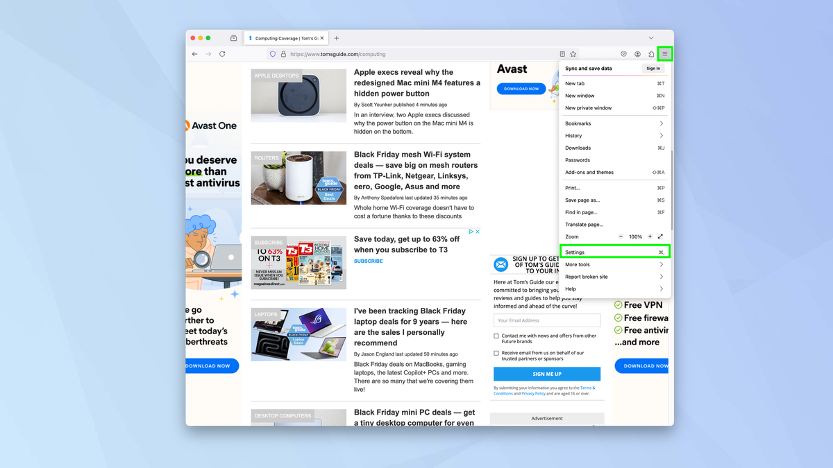 How to activate Firefox picture-in-picture mode | Tom's Guide