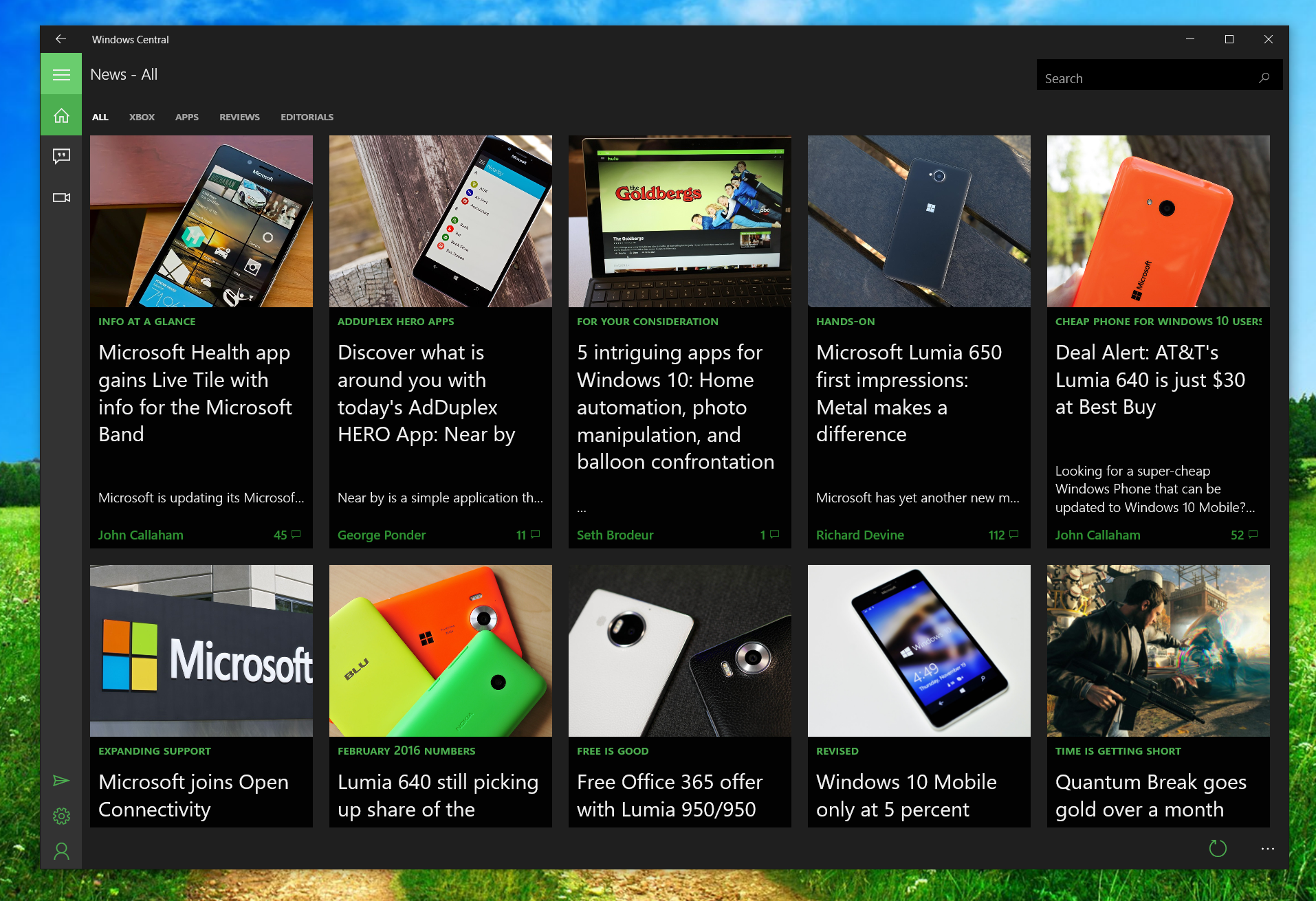 Windows Central app build 18 headed to your phone and PC with even more ...