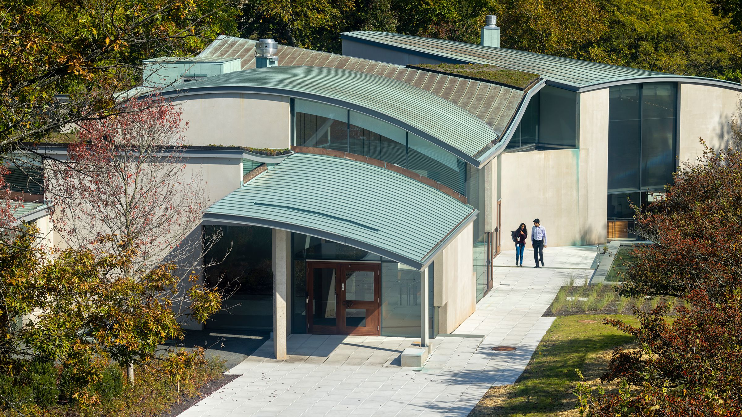 Steven Holl Architects' Rubenstein Commons building is a seasonal ...