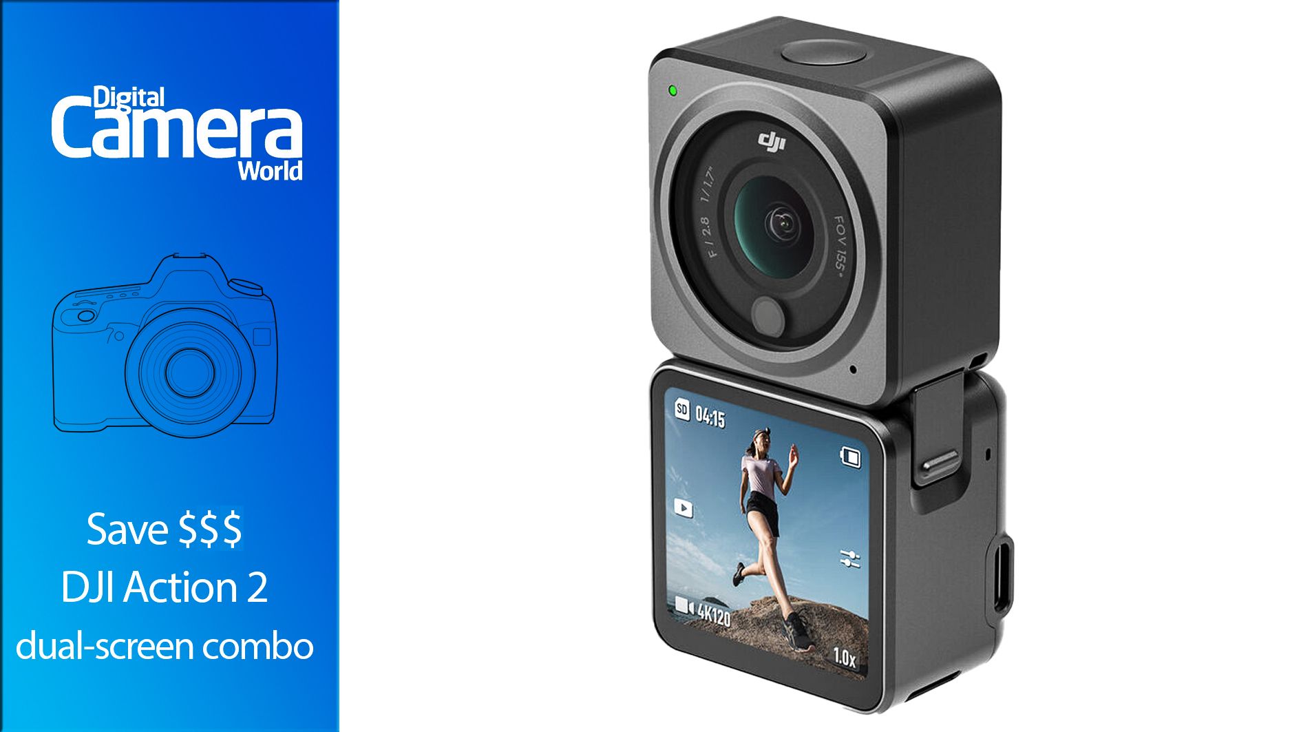 DJI two-day sale is here: save $220 on the Action 2 modular camera ...