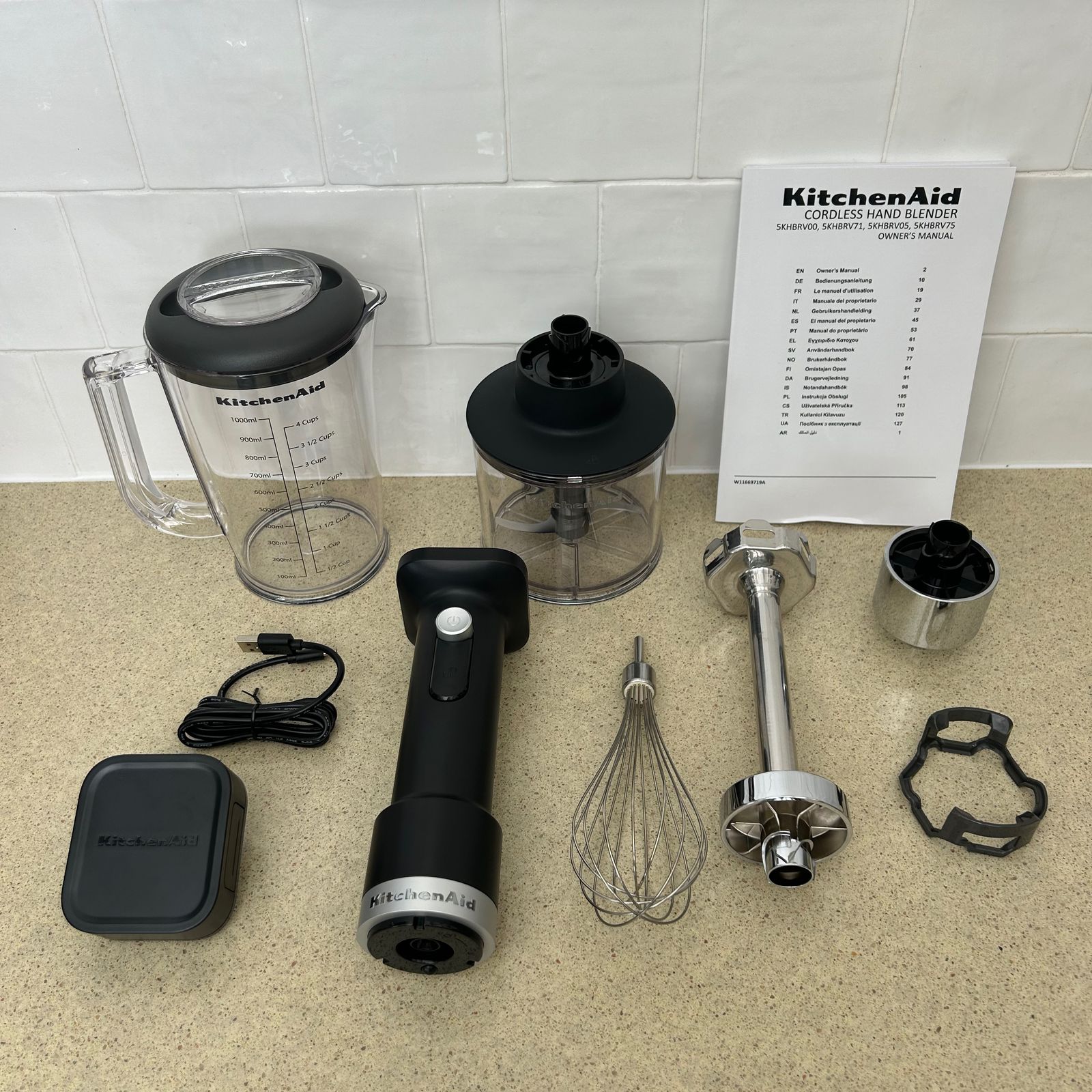 KitchenAid Go Cordless Hand Blender with accessories review - I tried ...