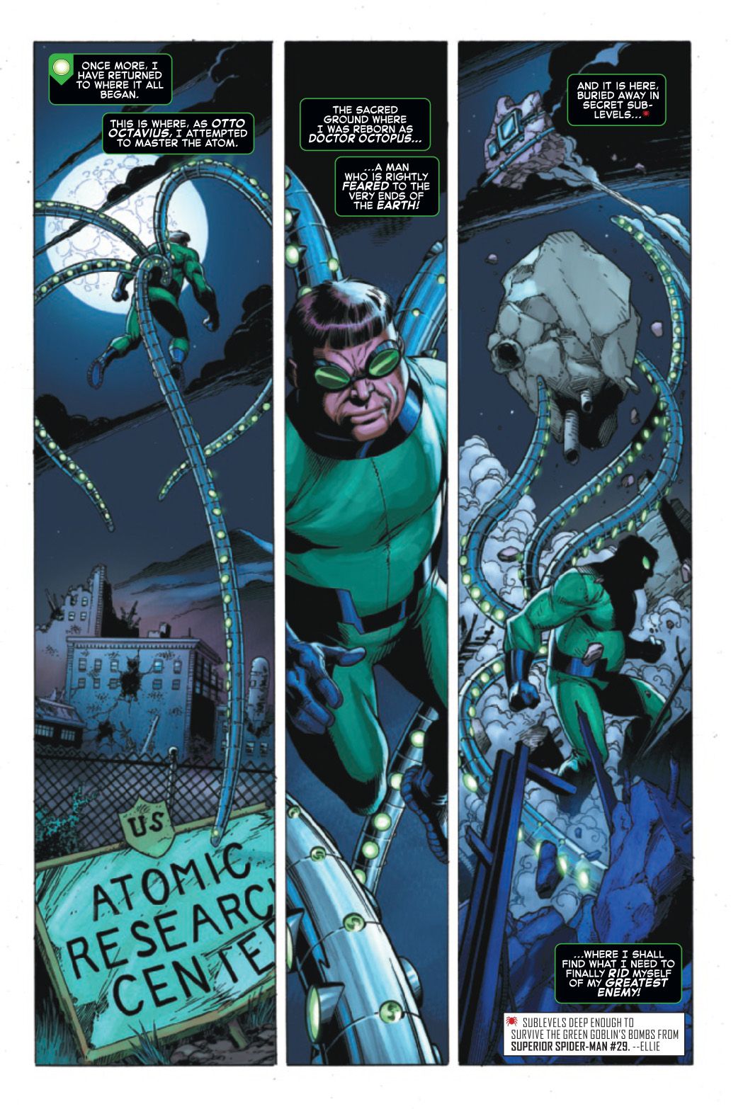 Superior Spider-Man confirms Doctor Octopus' place as Peter Parker's ...