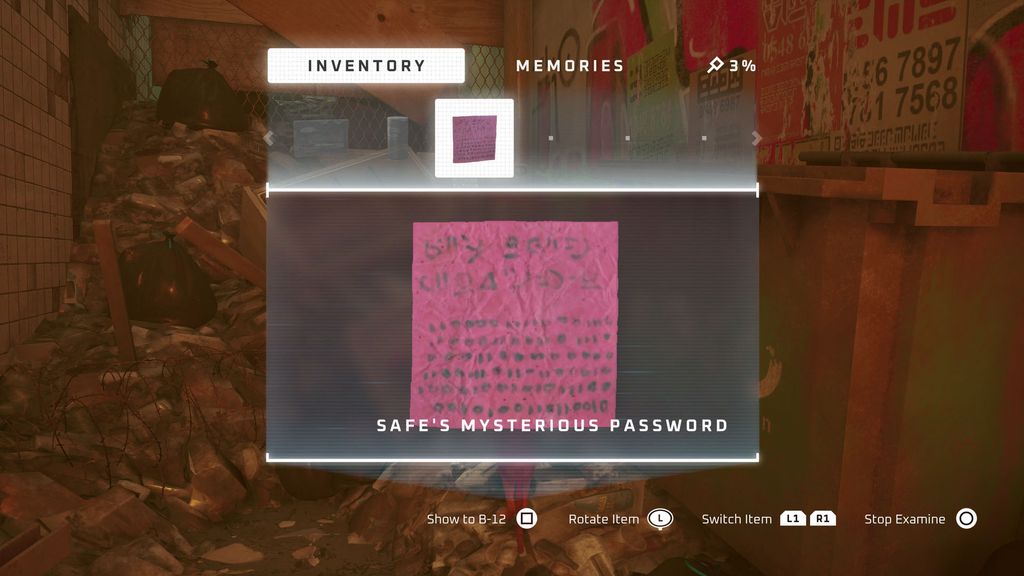 How to get the Stray safe code in The Slums | GamesRadar+