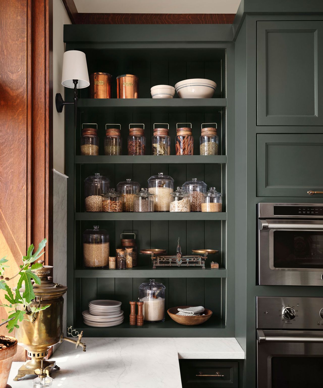 We love Joanna Gaines' Castle kitchen cabinet color scheme | Homes and ...