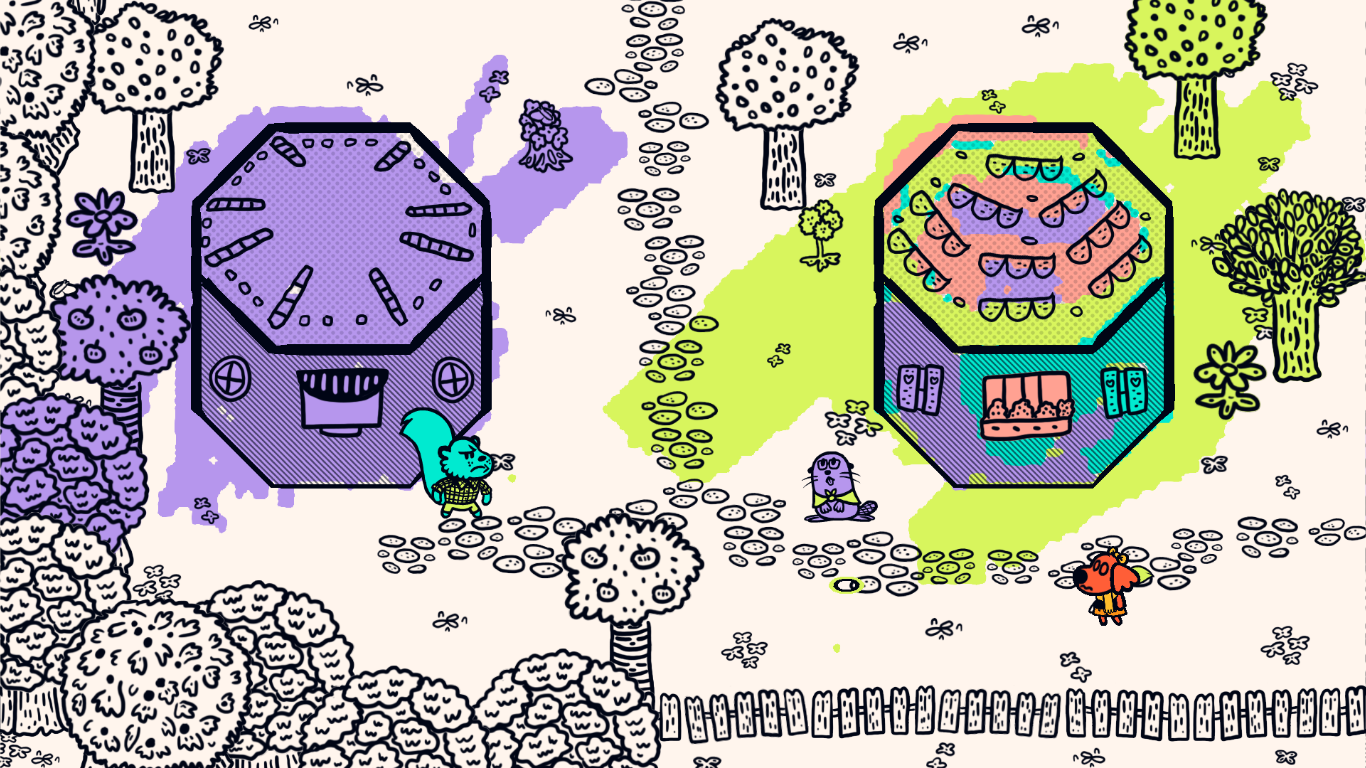 Chicory was all fun and watercolors until a surprise, intense boss ...