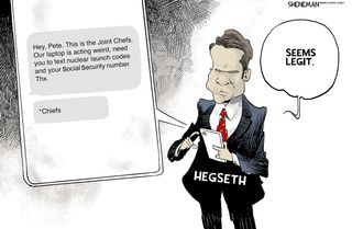 Today's political cartoons - April 25, 2025 | The Week