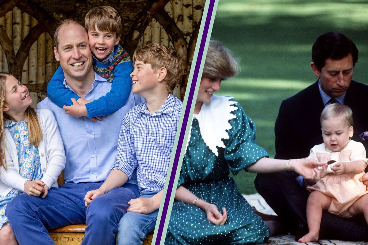 'Caring and dedicated' Prince William is totally different dad compared ...