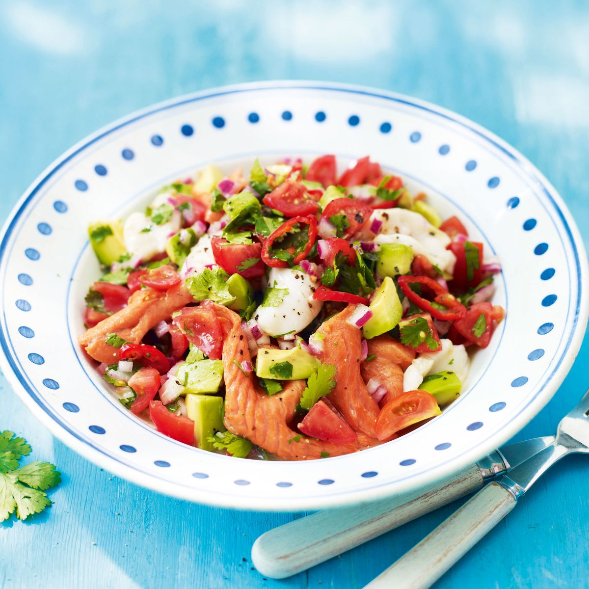 Salmon and Scallop Ceviche with Avocado and Lime | Dinner Recipes ...