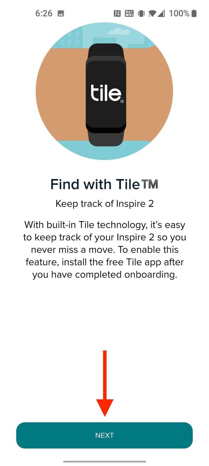 How to find your lost Fitbit Inspire 2 through the Tile tracker app ...