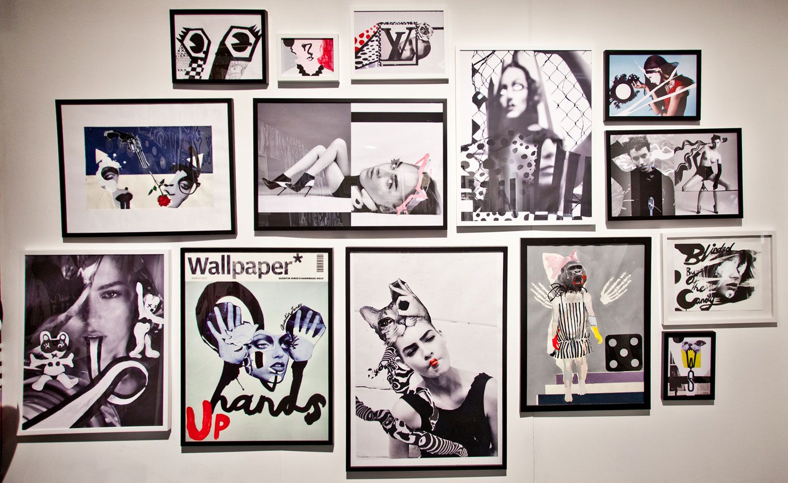 Illustrator Quentin Jones and set designer Robert Storey stage a ...