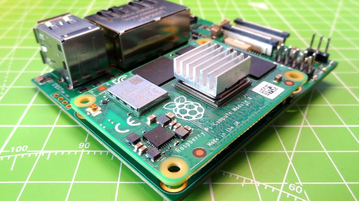 Seeed Dual Gigabit Ethernet Carrier Board for Raspberry Pi Compute ...