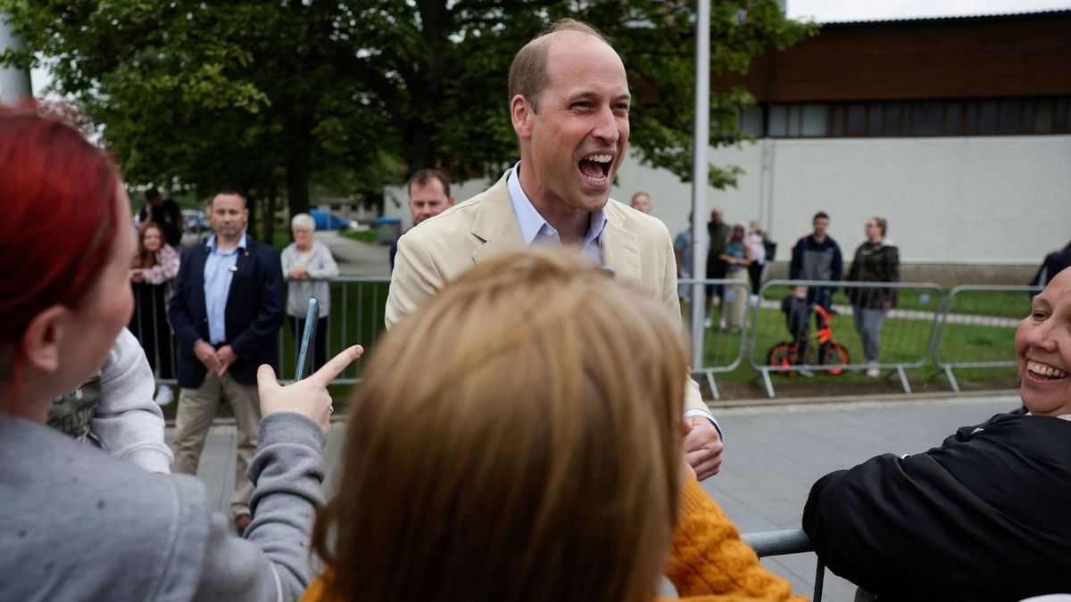 Prince William's sense of humor shines through at engagement | Woman & Home