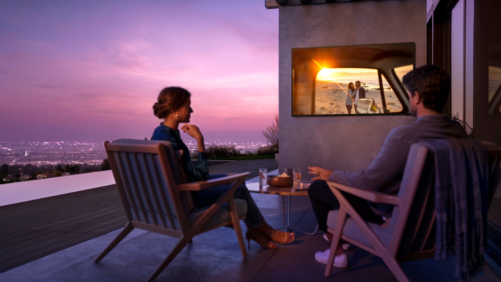 Take your Samsung TV outdoors with this weatherproof QLED display ...