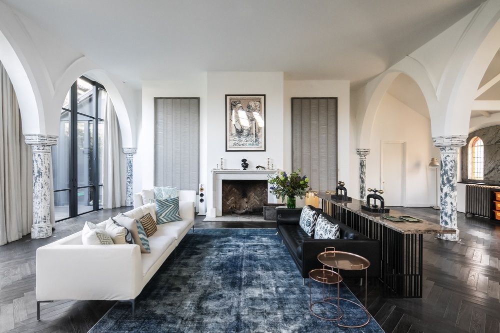 Explore a converted church in Kensal Green with spectacular interiors