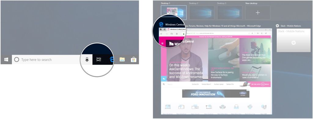 How to use multiple desktops in Windows 10 | Windows Central