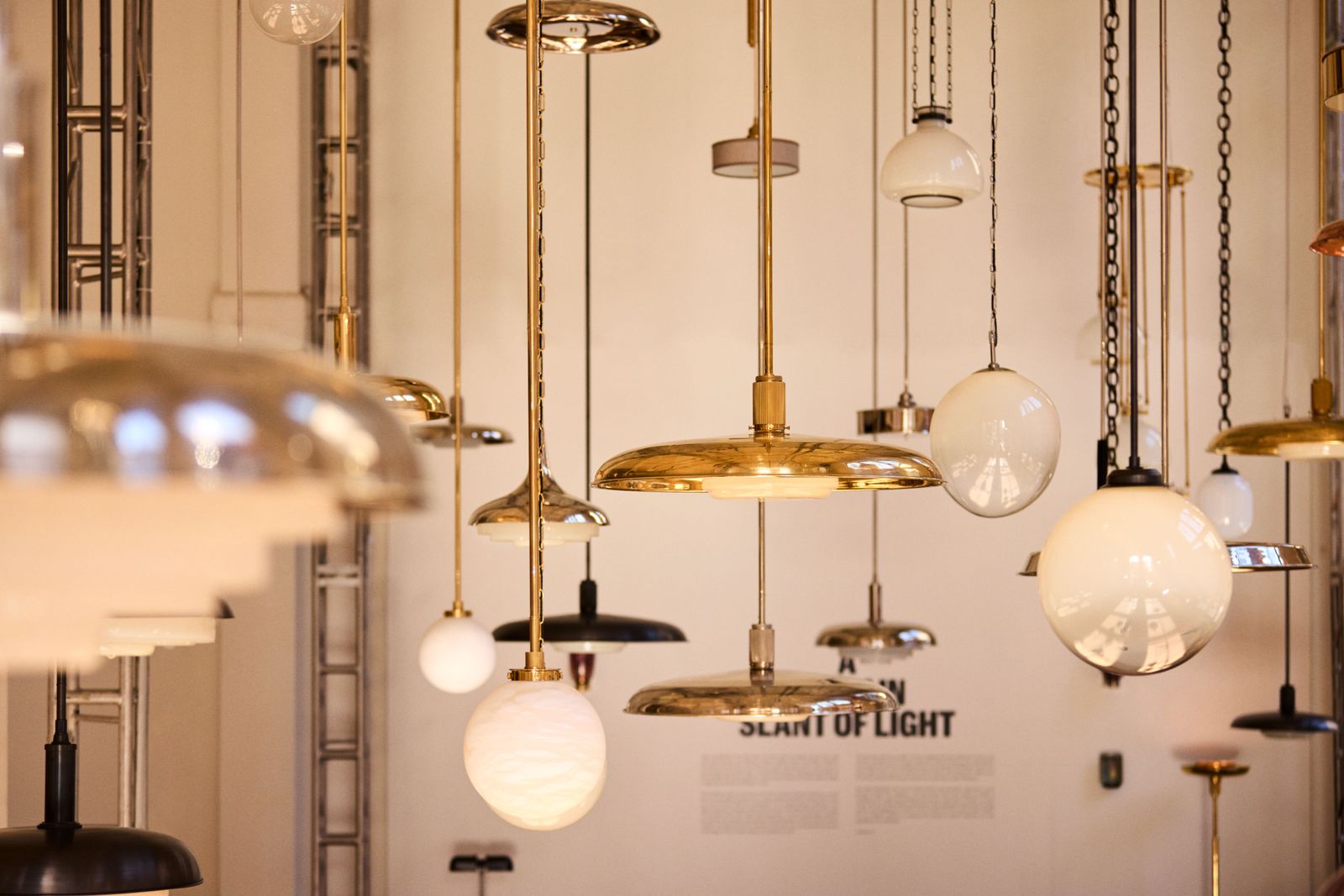 Roman and Williams’ celestial New York lighting exhibition | Wallpaper*