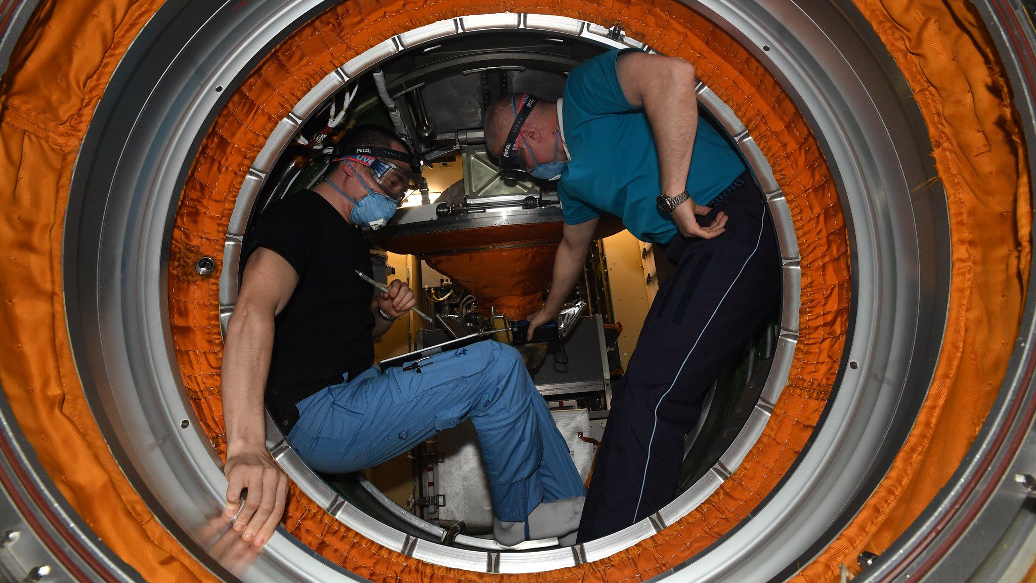 Watch cosmonauts explore Russia's new Nauka space station module in ...