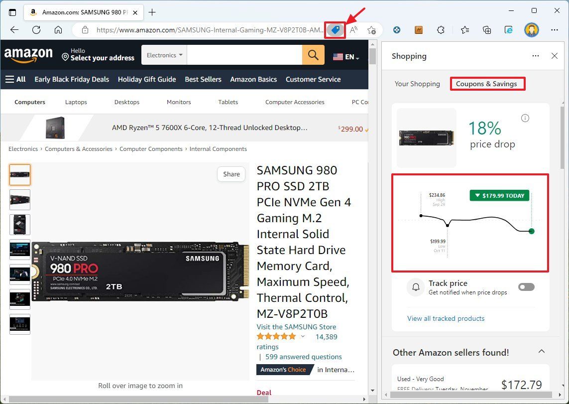 How to use Microsoft Edge to save money and time shopping on Black ...