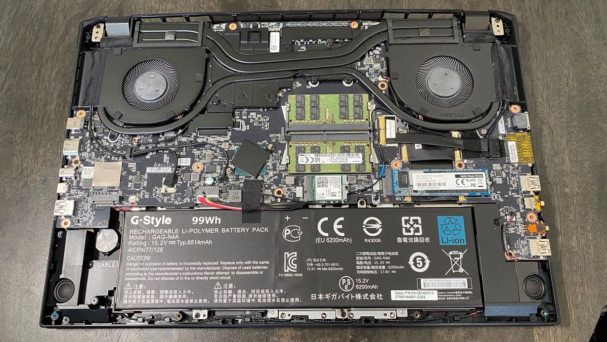 Gigabyte Aorus 17G Review: Ampere and a Blazing Screen | Tom's Hardware