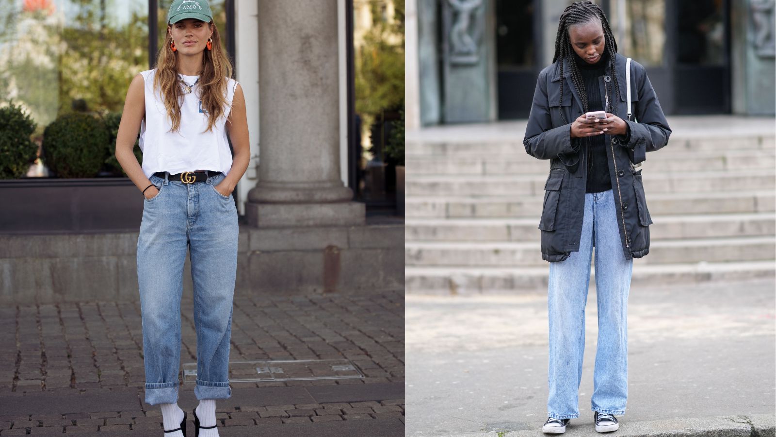 Boyfriend jeans vs mom jeans: An expert explains the difference | Woman ...
