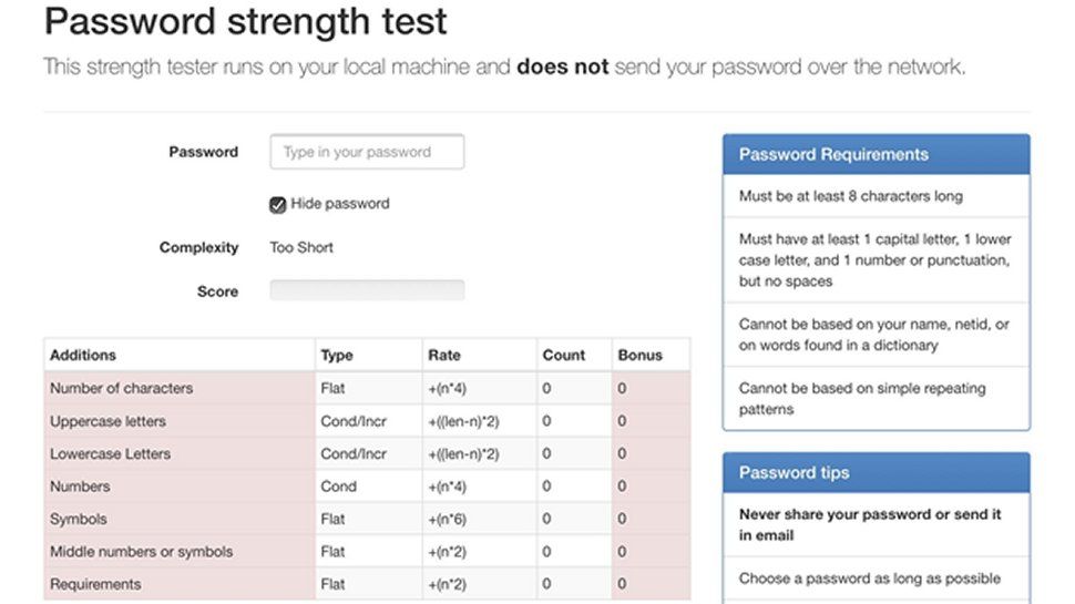 How to test password strength using these free tools | TechRadar