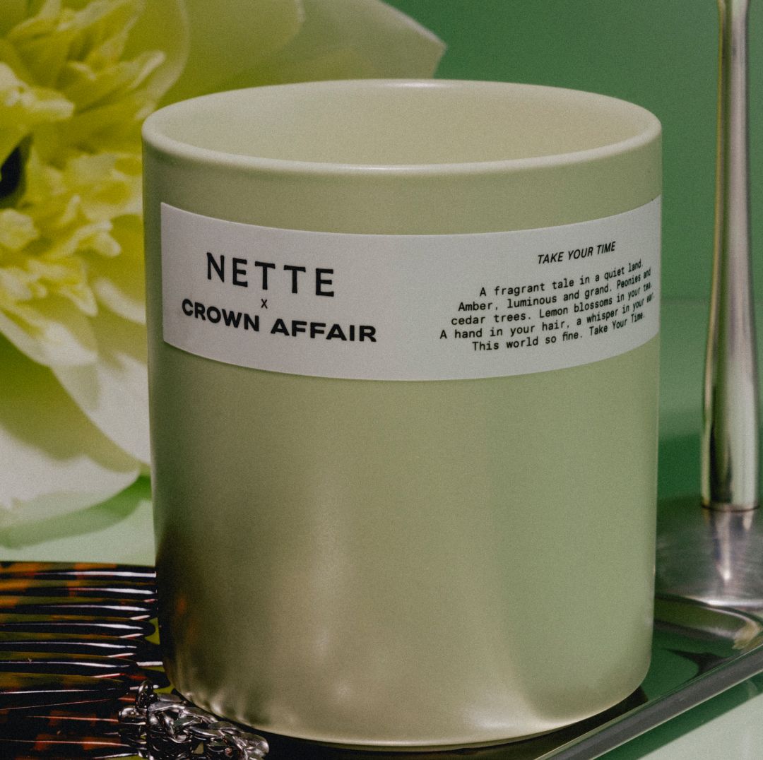 Nette x Crown Affair Drops The Ultimate Emotional Support Candle | Marie Claire