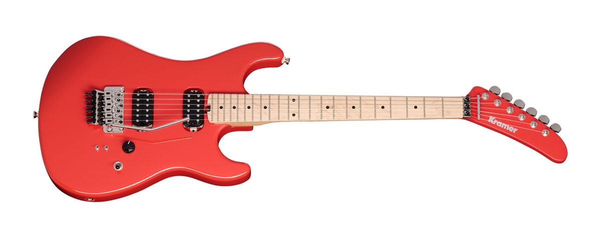 “Updated electronics feature a pair of Kramer USA-made Eruption pickups ...