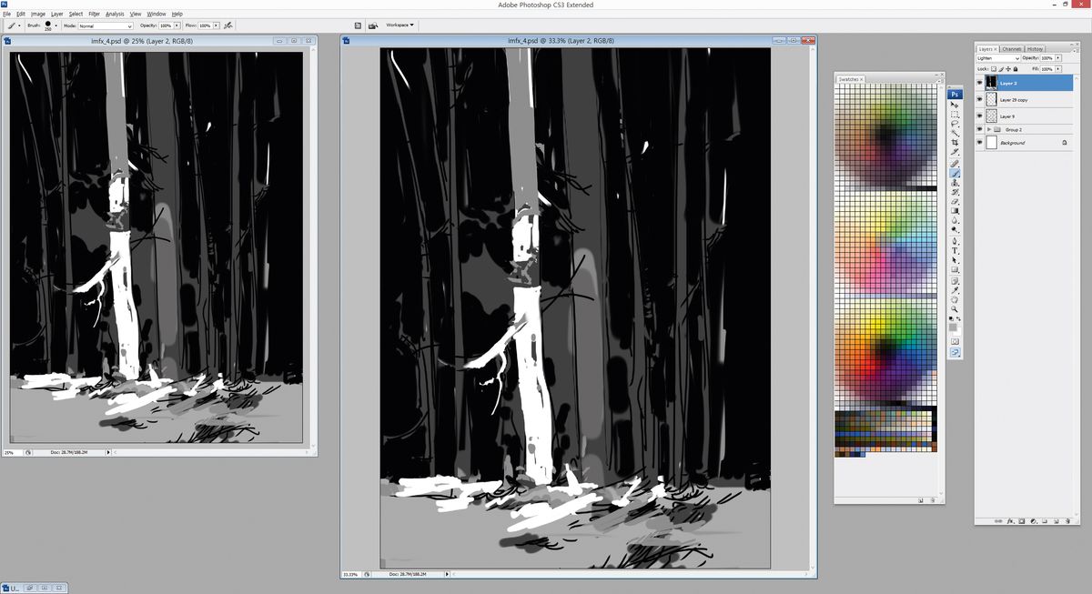 Use a famous optical illusion technique to create art in Procreate | Creative Bloq