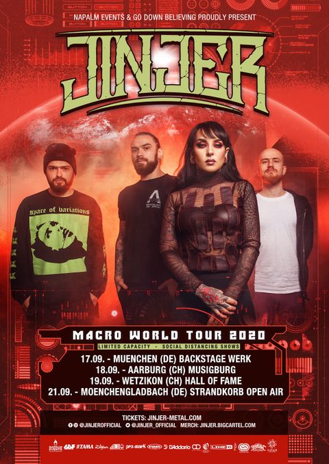 Jinjer have announced a post-lockdown mini-tour next month | Louder