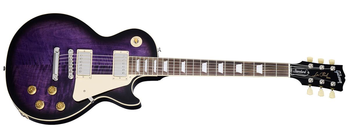 Gibson’s paint-room party continues as it refreshes the Les Paul in a Dark Purple Burst | Guitar ...