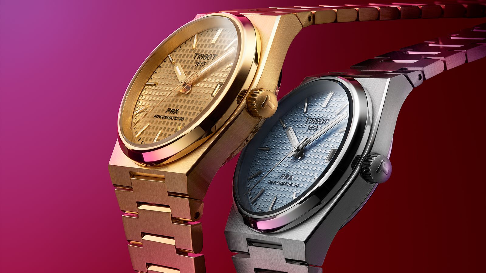 Tissot reveals PRX 35mm in new ice blue and all-gold colourways | T3