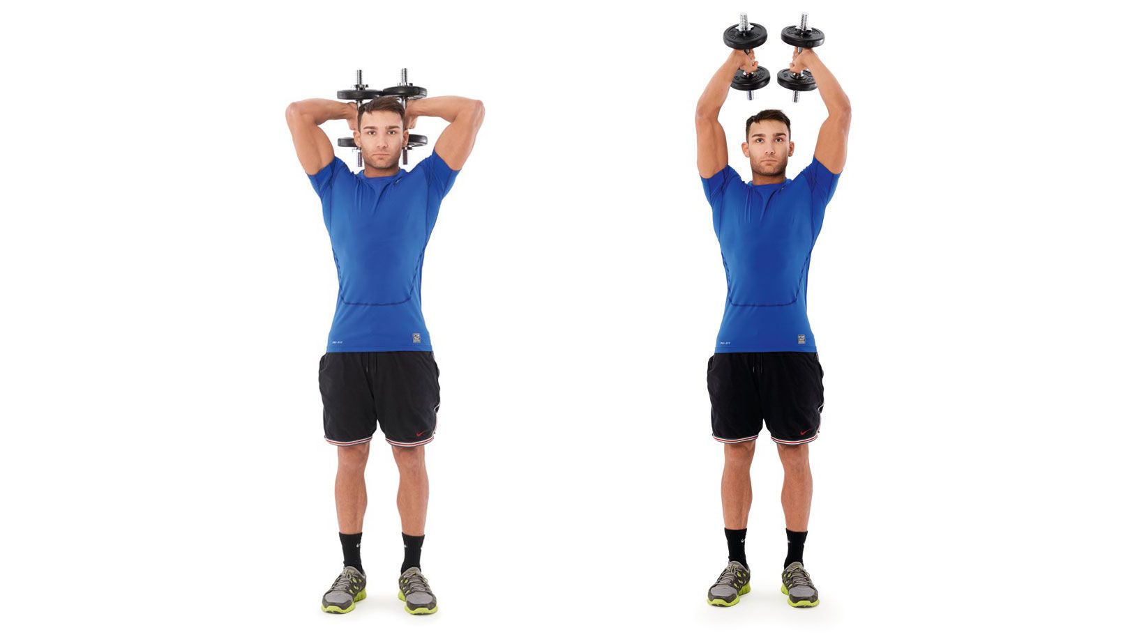 Dumbbell arms workout: How to build up your biceps and triceps at home ...