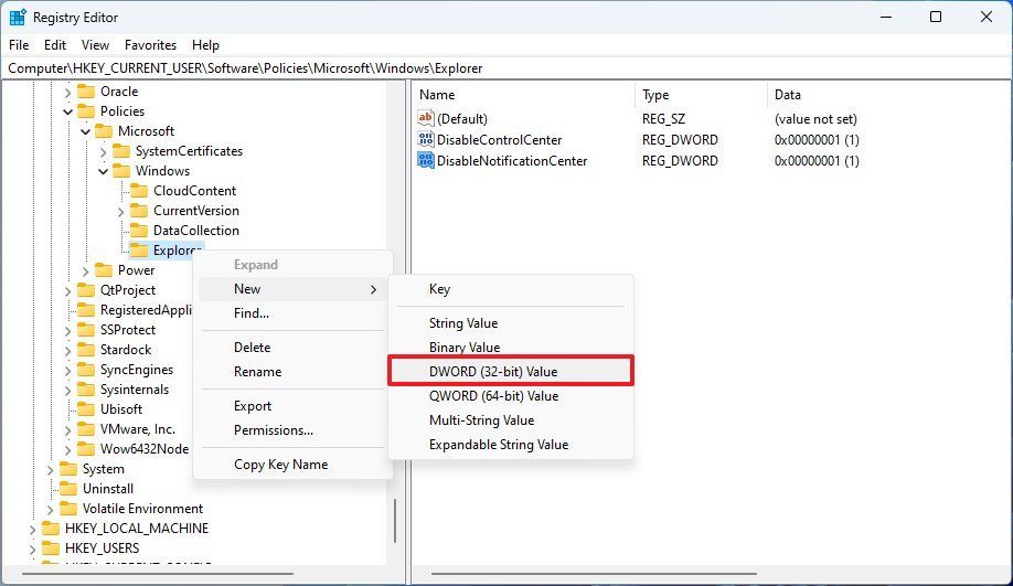 How to disable Quick Settings and Notifications flyouts on Windows 11 ...