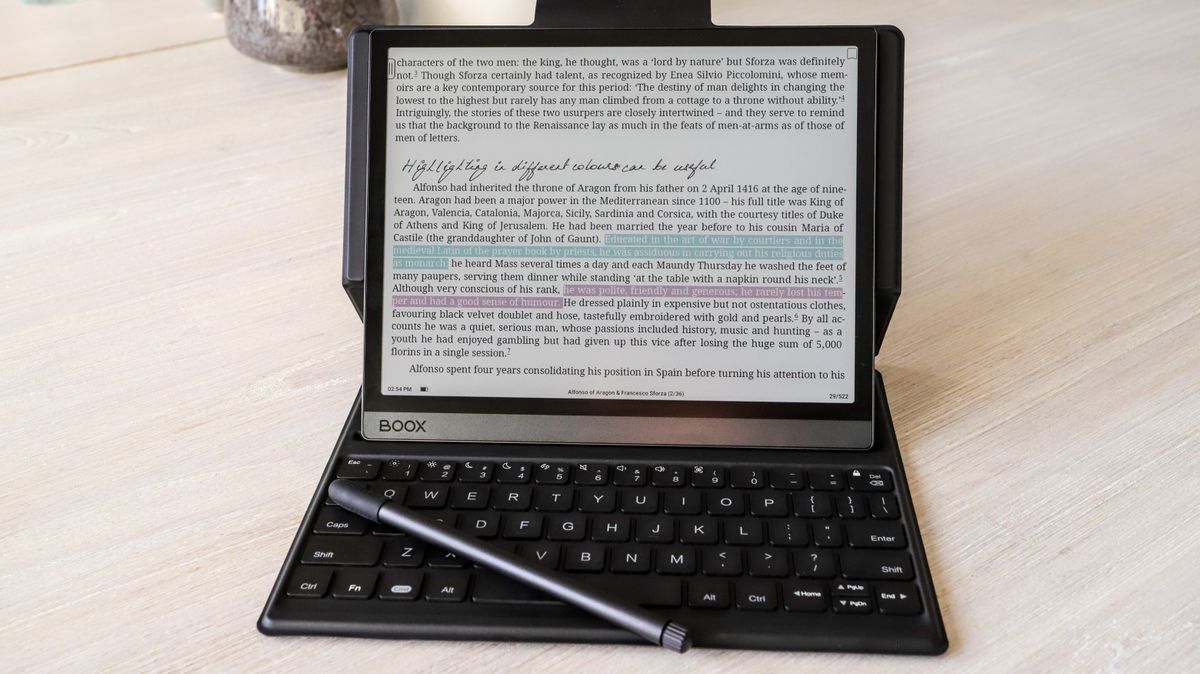 Onyx Boox Tab Ultra C review: this ereader’s color screen is its only ...