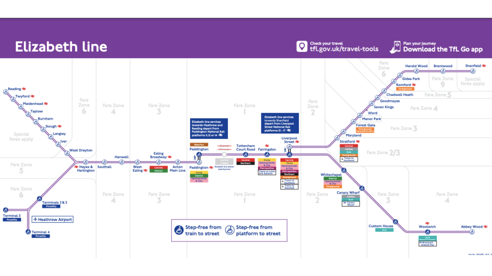 Is the Elizabeth line open? London tube map and stop details | GoodtoKnow