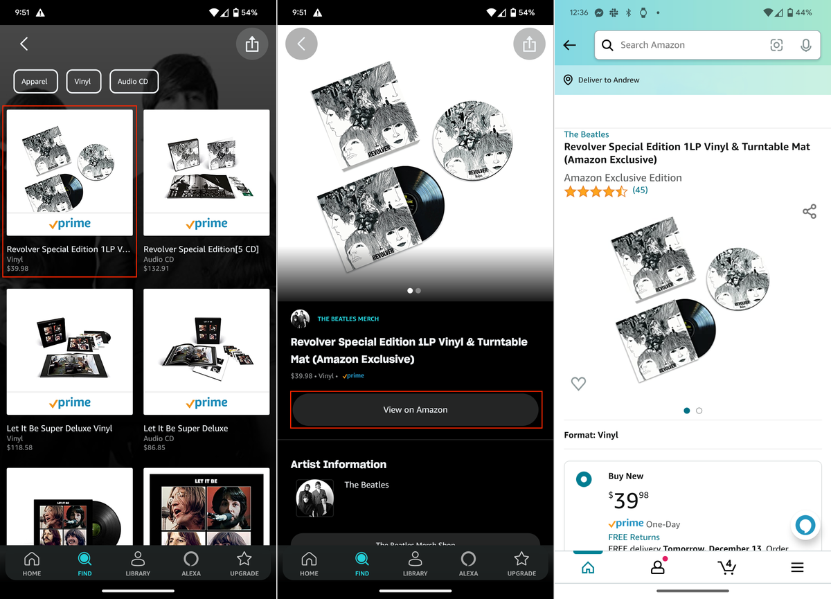 How to order artist merch through the Amazon Music app | Android Central