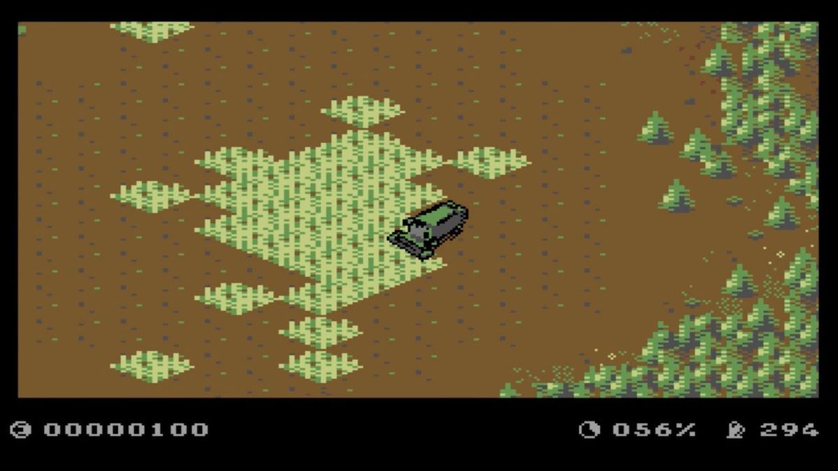 Farming Simulator breathes life into the Commodore 64, for some reason ...
